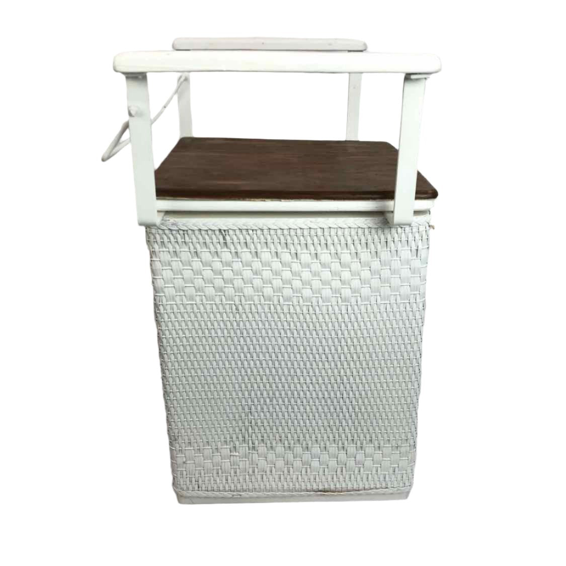 Wicker Potty Chair Hamper – Found Furnishings