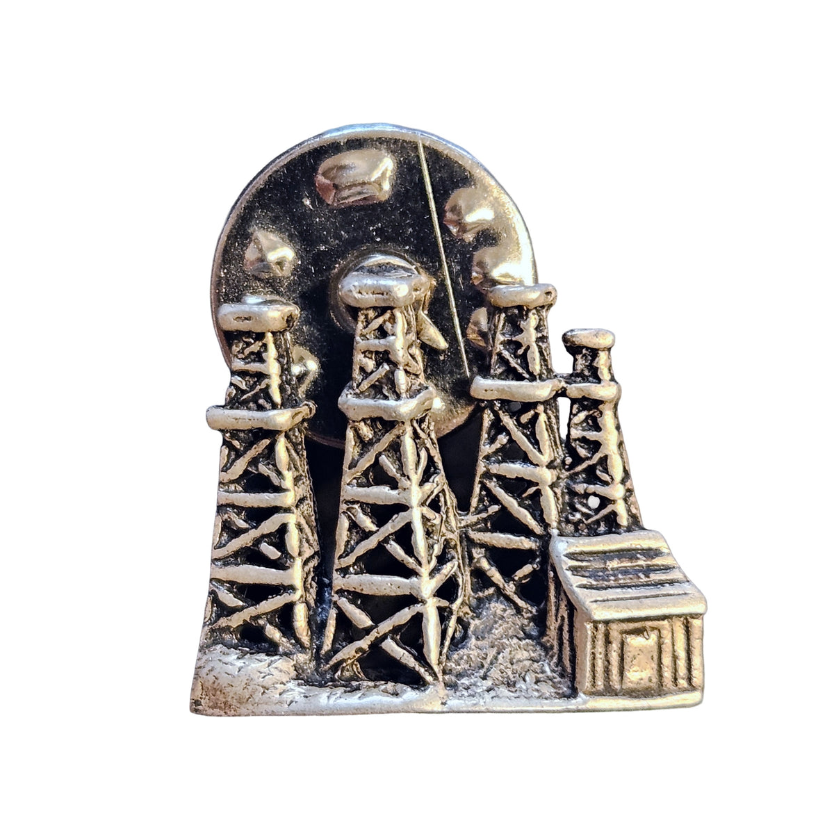 Oil Rig Hat Pin – Found Furnishings